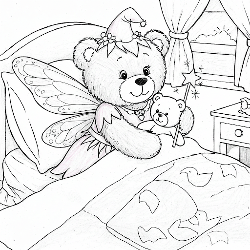 Beary Fairy with Nite Nite Bear