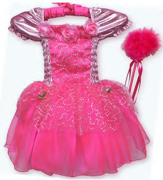 Sparkle Pink Princess Gown