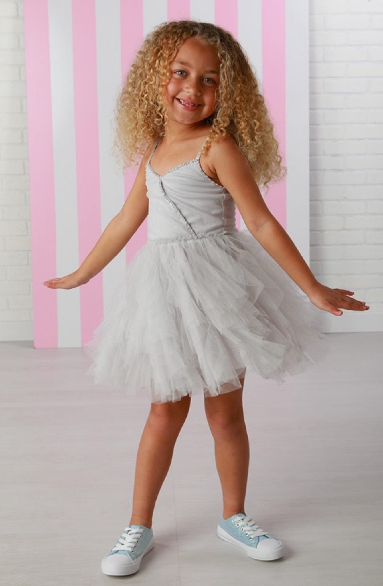 Silver Mermaid skirt with Jeweled Bodice