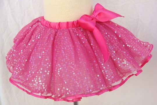 Pink Beauty Sequin Tutu